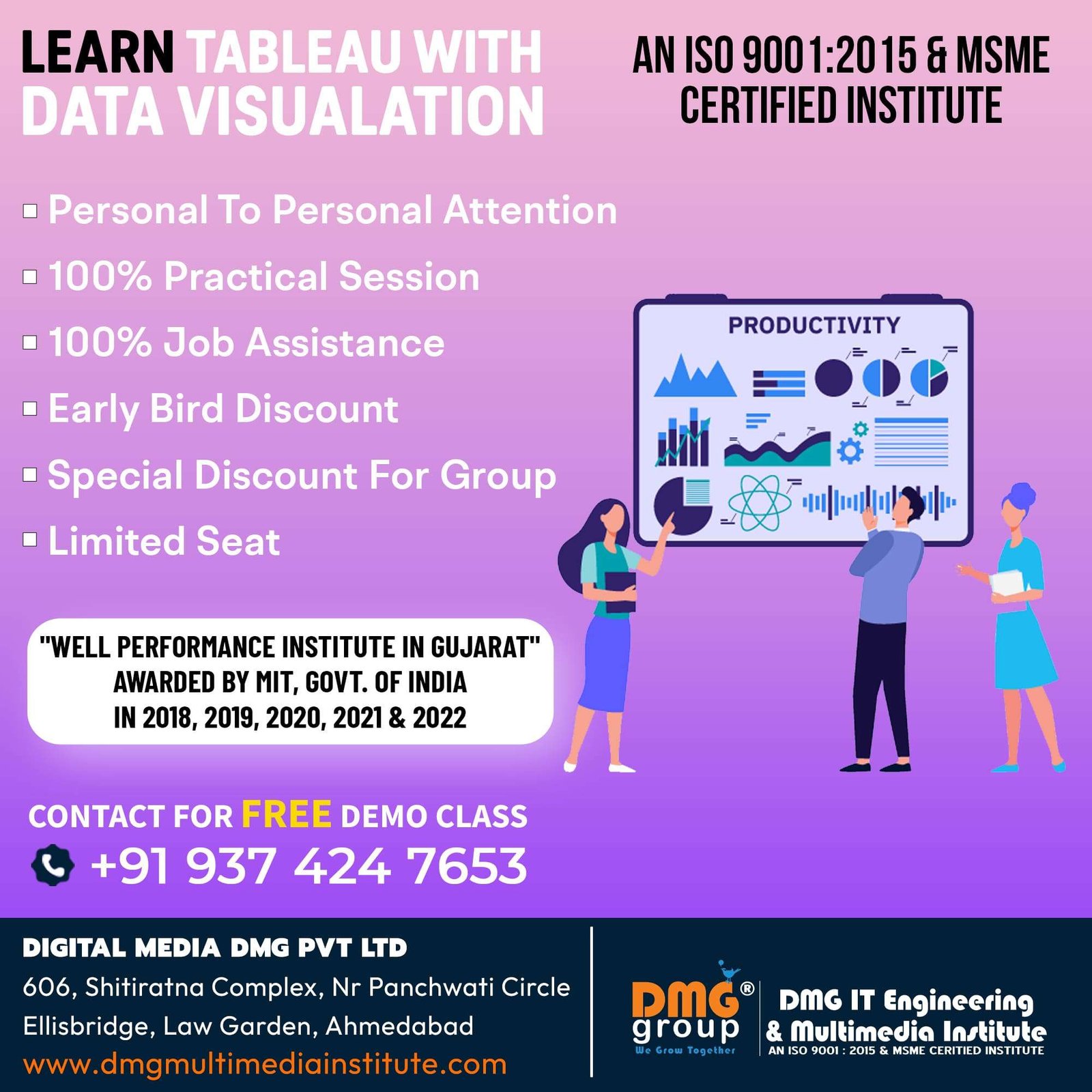 Best Tableau Course in Ahmedabad, Tableau Data Visualization Classes ...